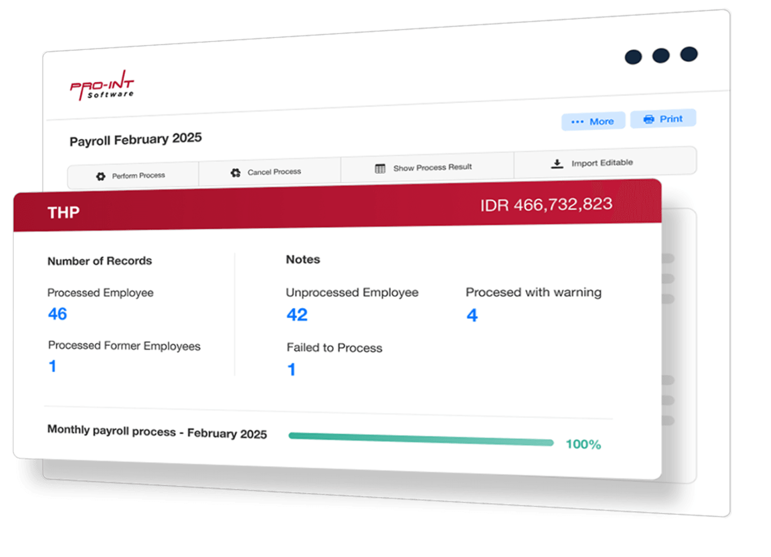 Payroll Management - Pro-Int Software