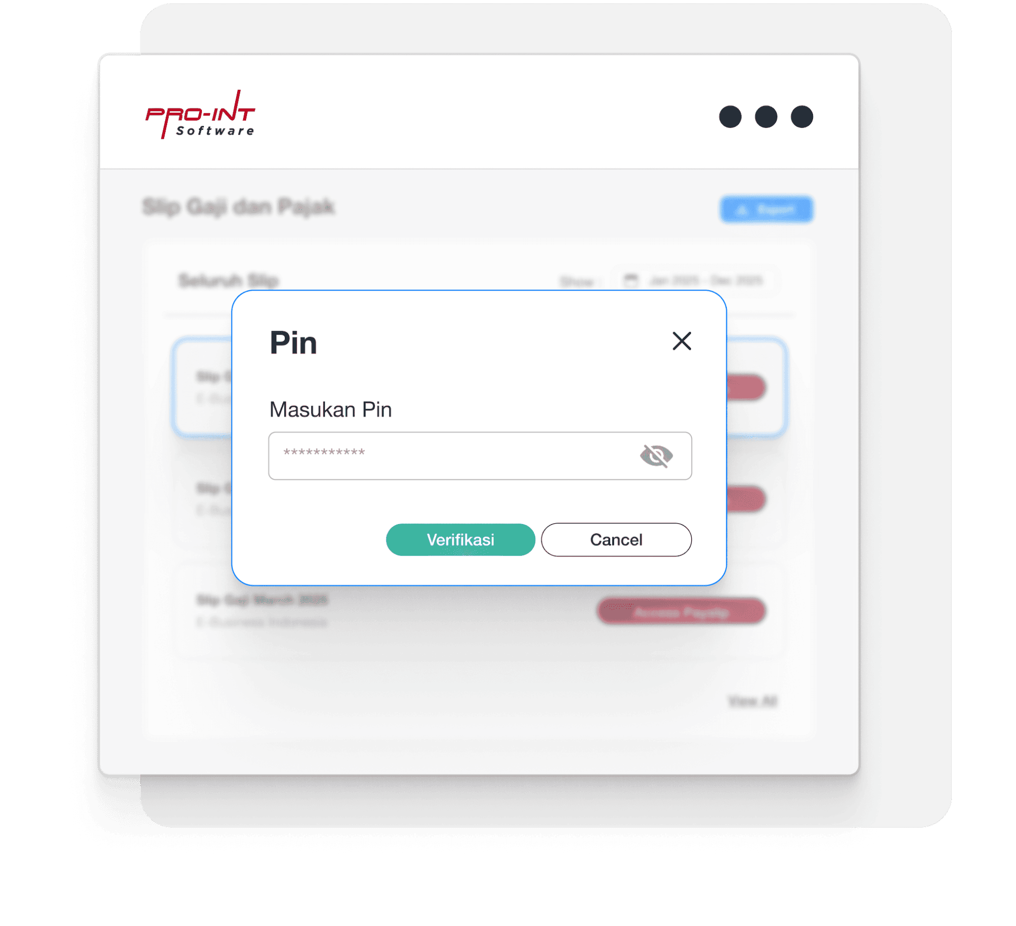 e-Payslip Design – Slip Gaji Digital Custom | Pro-Int HRIS